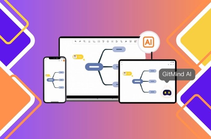 GitMind - carte mentale et diagramme propulsés par l'IA