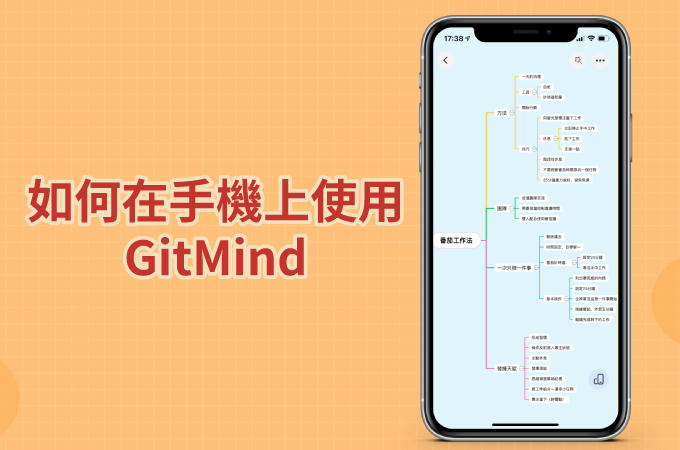 如何使用GitMind行動版製作心智圖？